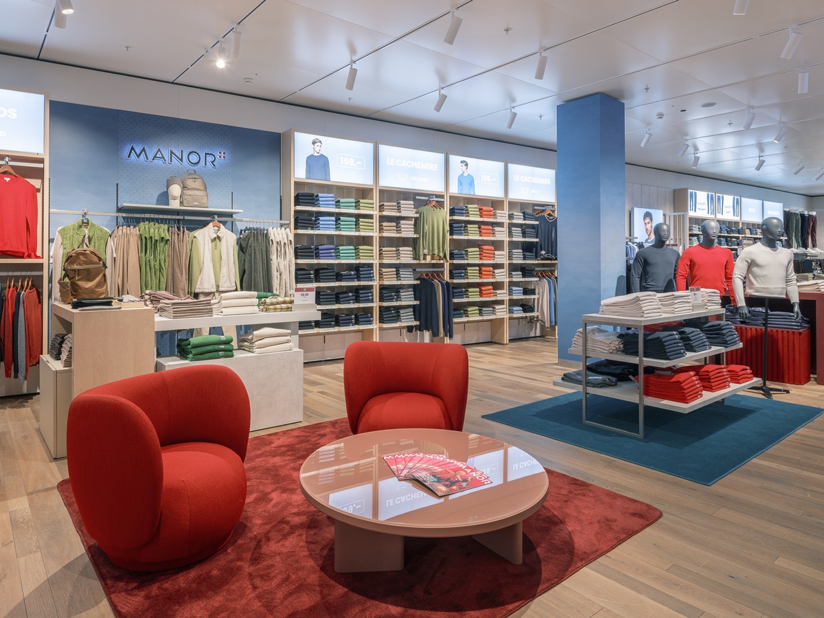Ein neues Modekapitel für die Westschweiz: Der Manor Flagship Store ...